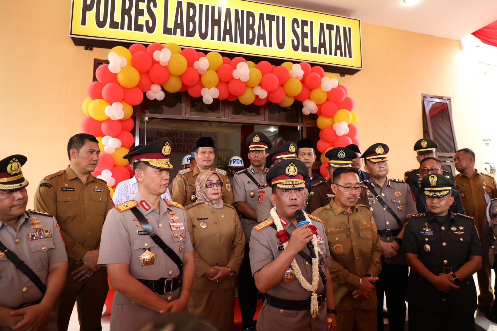 Polres Labuhanbatu Selatan Resmi Berdiri Siap Layani Masyar