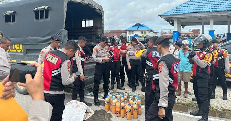 Gelar Operasi Pekat Anoa 2024 Ditsamapta Polda Sultra Berha