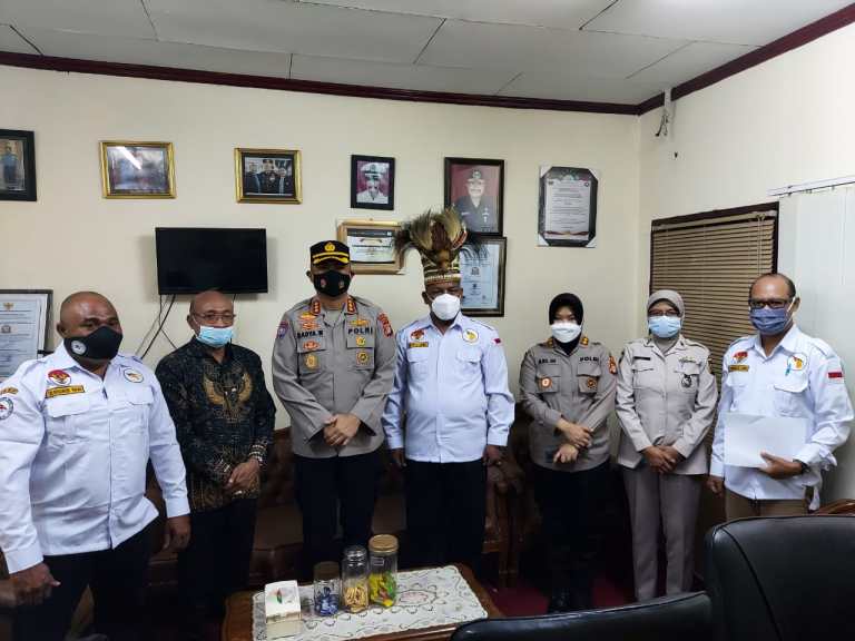 Jaga Situasi Kondusif, Dirbinmas Polda Metro Jaya Silahturah