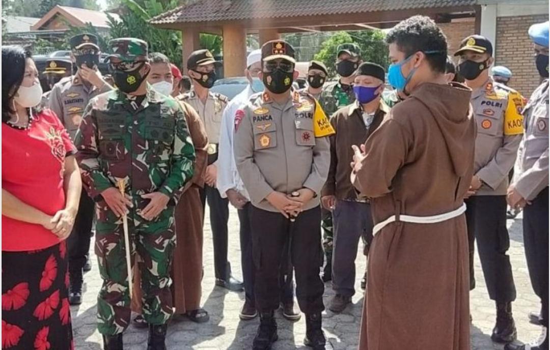 Pastikan Kondisi Kapolda Sumut Bersama Pangdam I Bukit Bari