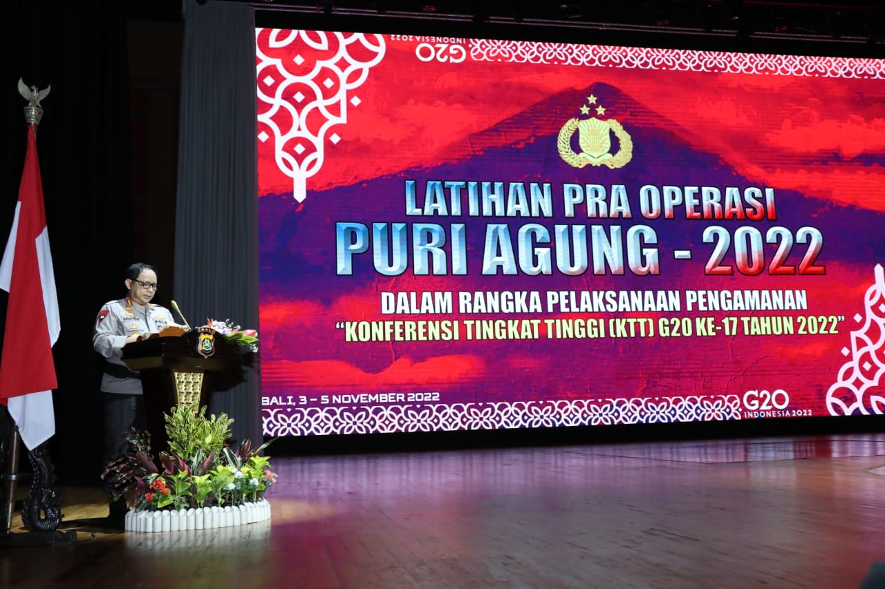 Polri Gelar Latihan Pra Operasi Puri Agung 2022 Jelang Presi Polri Gelar Latihan Pra Operasi Puri Agung 2022 Jelang Presi