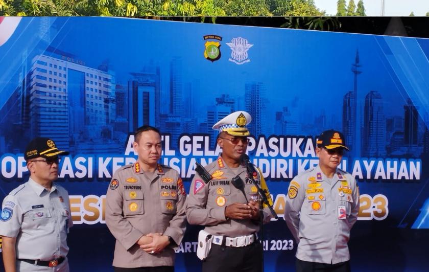 Operasi Lintas Jaya 2023, Sebanyak 1.500 Personel Gabungan D Operasi Lintas Jaya 2023, Sebanyak 1.500 Personel Gabungan D