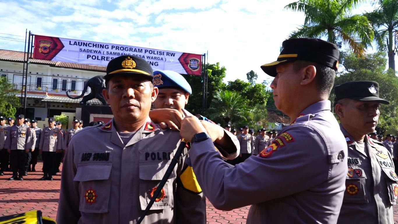 Polresta Bandung Luncurkan Program Polisi RW Polresta Bandung Luncurkan Program Polisi RW