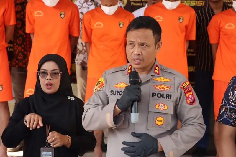 Polisi Bekuk 5 Pelaku Spesialis Curanmor di Lebak Polisi Bekuk 5 Pelaku Spesialis Curanmor di Lebak