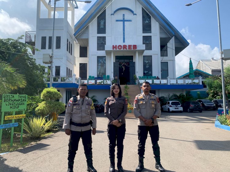 Polda NTT Amankan Ibadah Perayaan Natal Kedua di Sejumlah Ge Polda NTT Amankan Ibadah Perayaan Natal Kedua di Sejumlah Ge