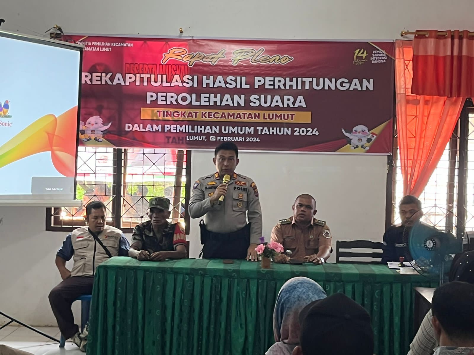 Pasca Pemilu 2024, Personel Polres Tapteng Amankan Kantor PP Pasca Pemilu 2024, Personel Polres Tapteng Amankan Kantor PP
