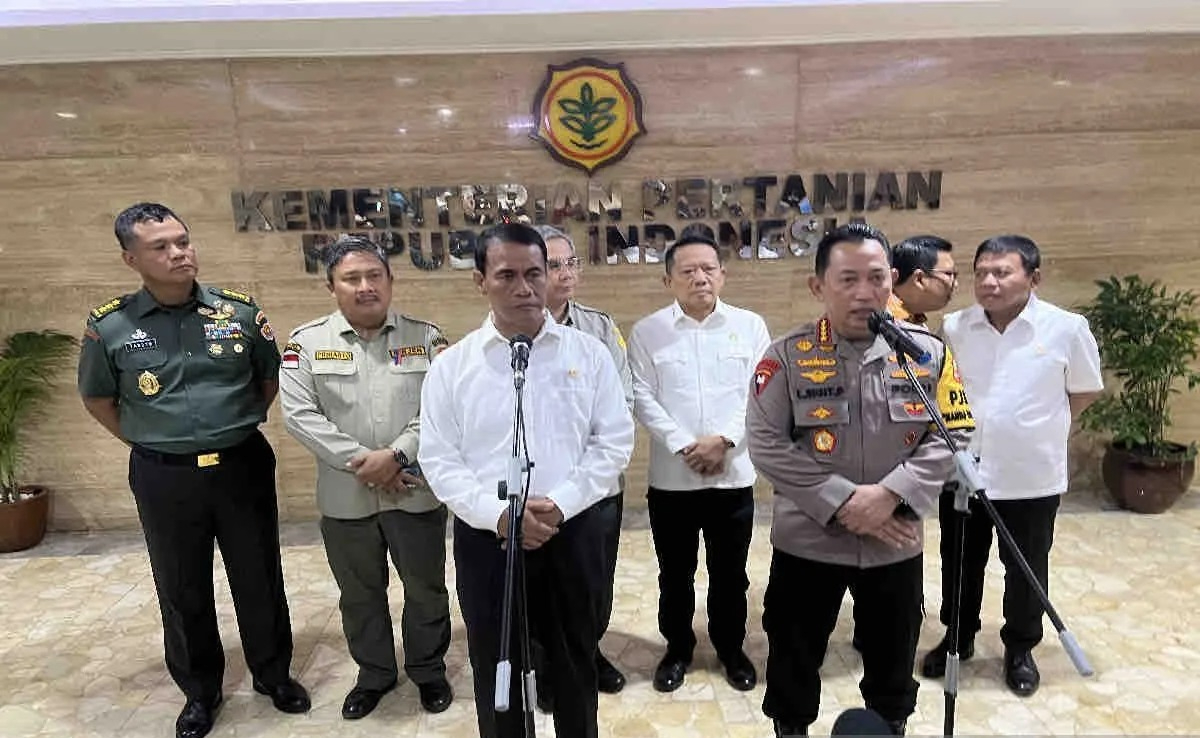 Kapolri Dukung Gebrakan Mentan Wujudkan Swasembada Pangan Kapolri Dukung Gebrakan Mentan Wujudkan Swasembada Pangan