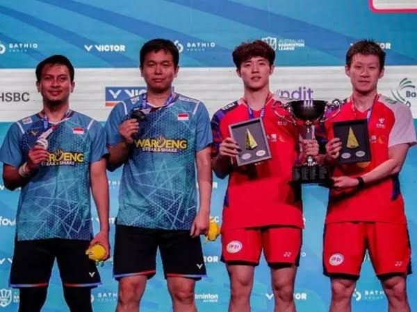 Ganda Putra Indonesia Ahsan/Hendra Runner Up Australia Open Ganda Putra Indonesia Ahsan/Hendra Runner Up Australia Open